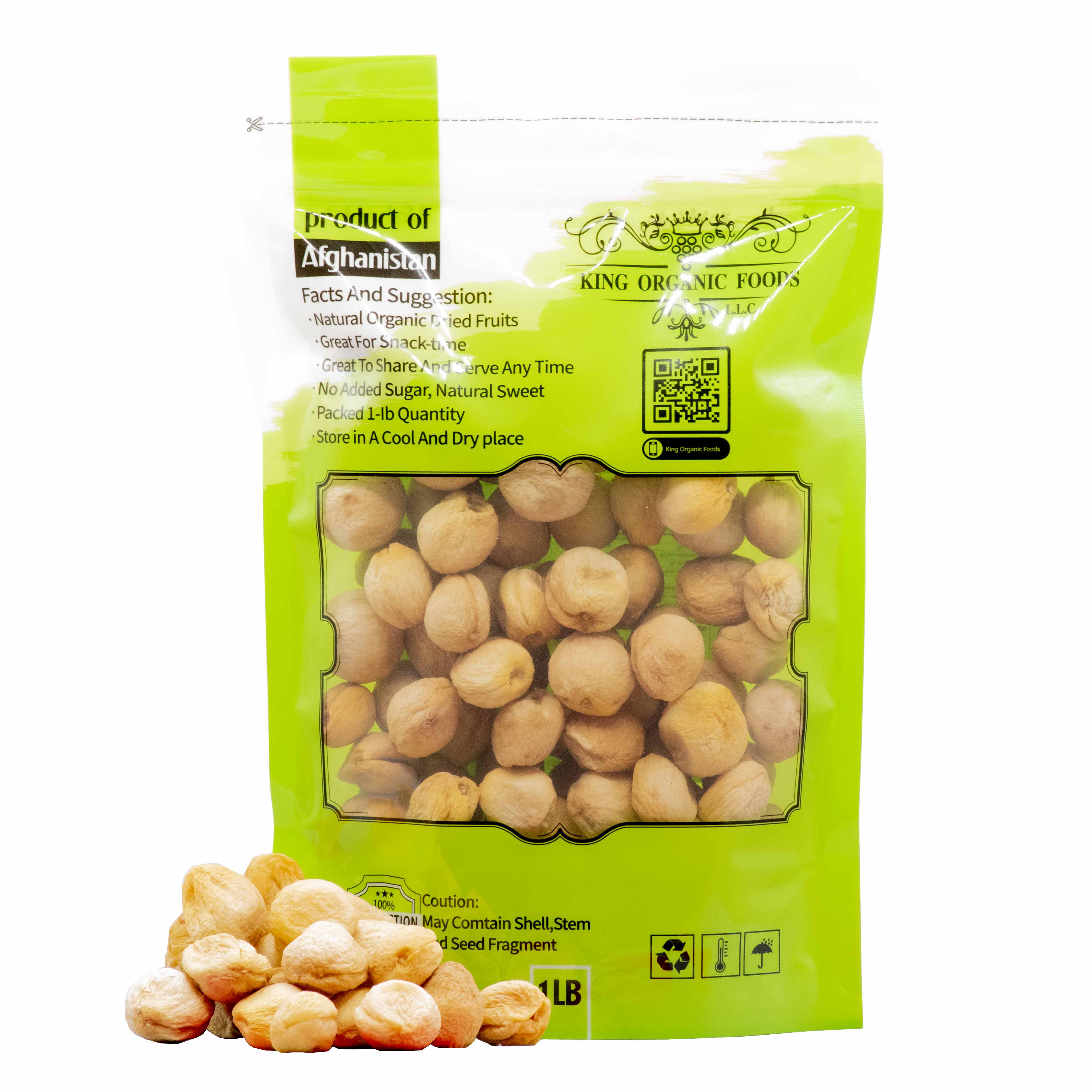 Dried Round Apricot – King Organic Foods